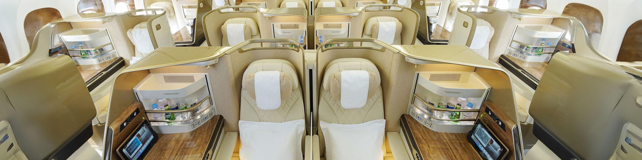 Emirates' New Business Class on Boeing 777 Aircraft | Travel Associates